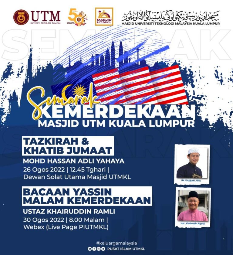 Semarak Kemerdekaan Masjid UTM Kuala Lumpur – Bacaan Yassin Malam ...