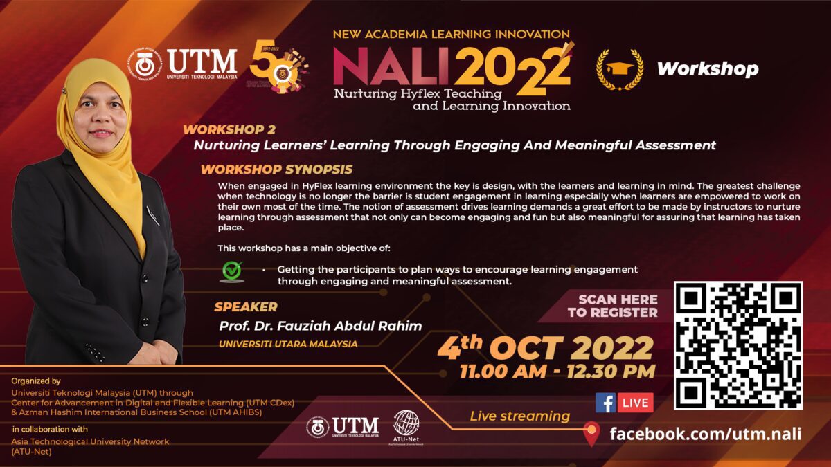 NALI 2022 Workshop 2: Nurturing Learners’ Learning Through Engaging And Meaningful Assessment ...
