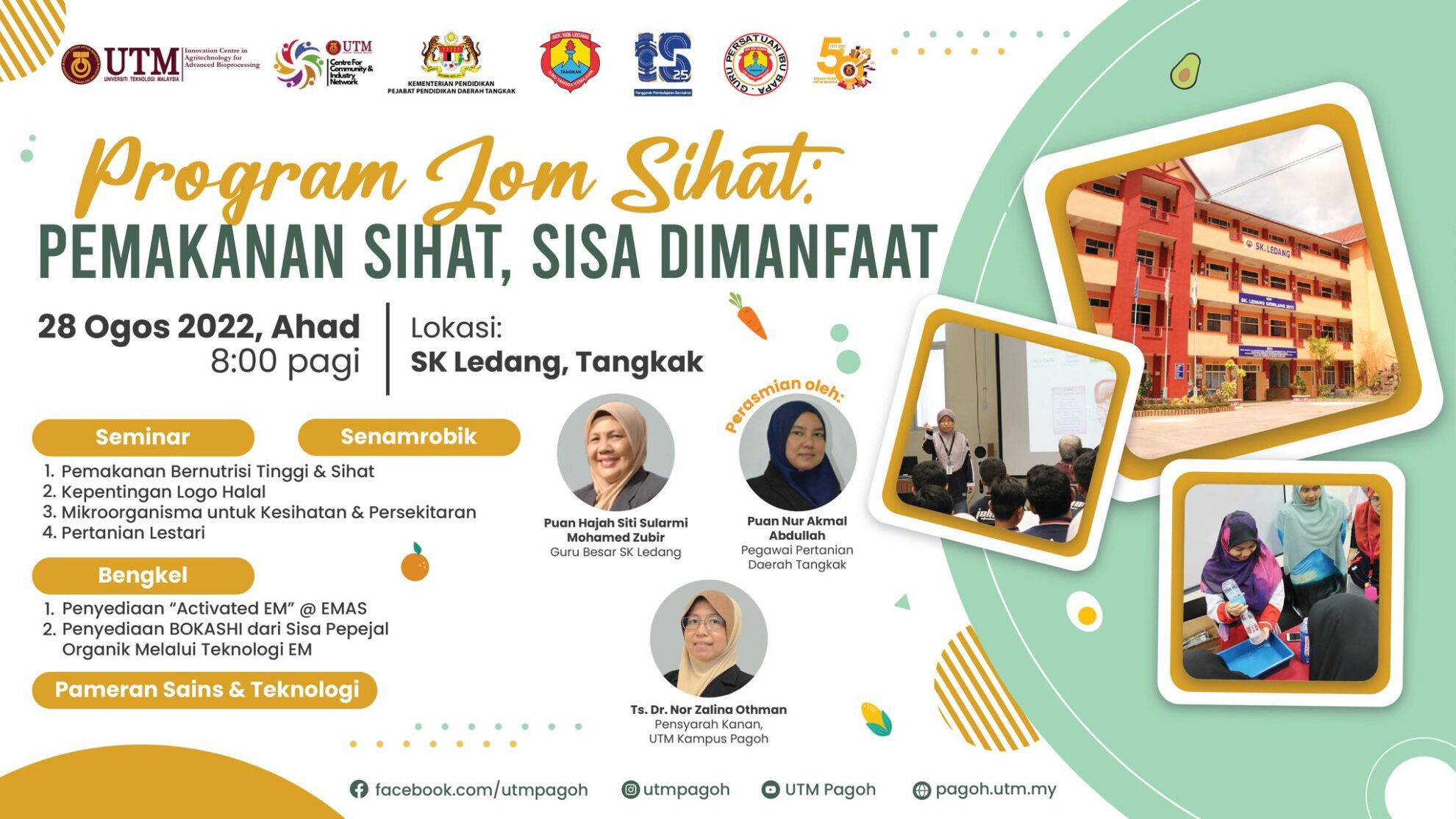 Program Jom Sihat: Pemakanan Sihat, Sisa Dimanfaat – Calendar & Events