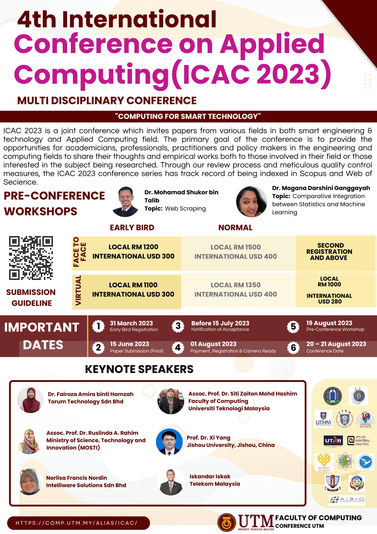 4th International Conference on Applied Computing (ICAC 2023 ...