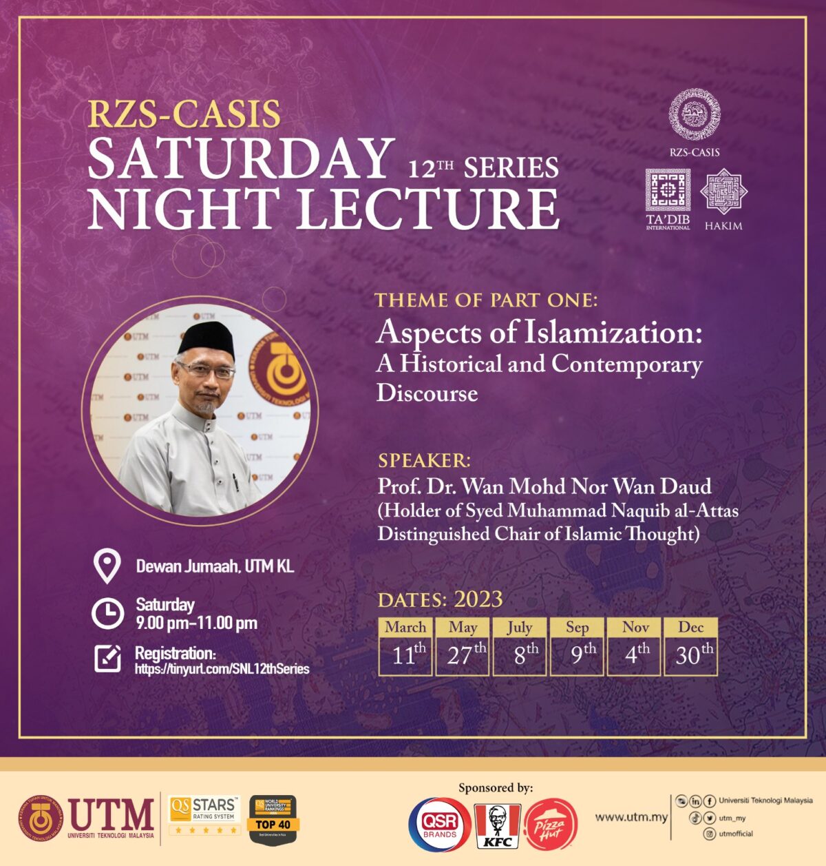 Upcoming Events – Calendar & Events