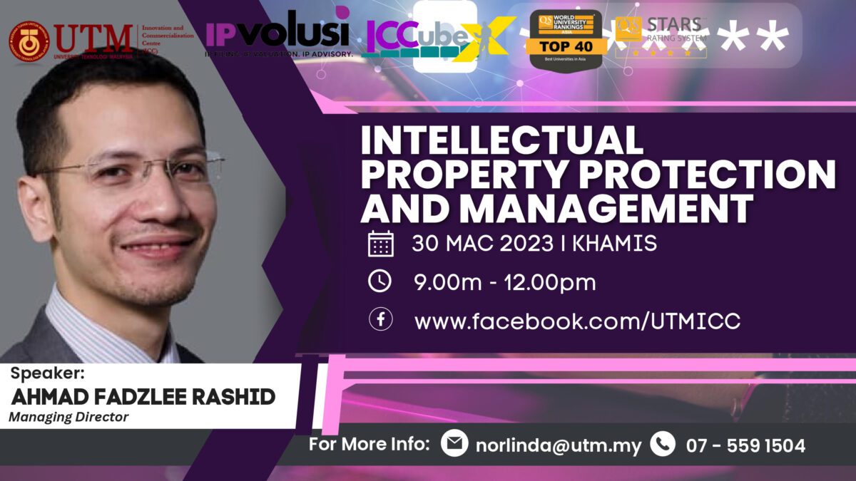 Intellectual Property (IP) Protection & Management – Calendar & Events