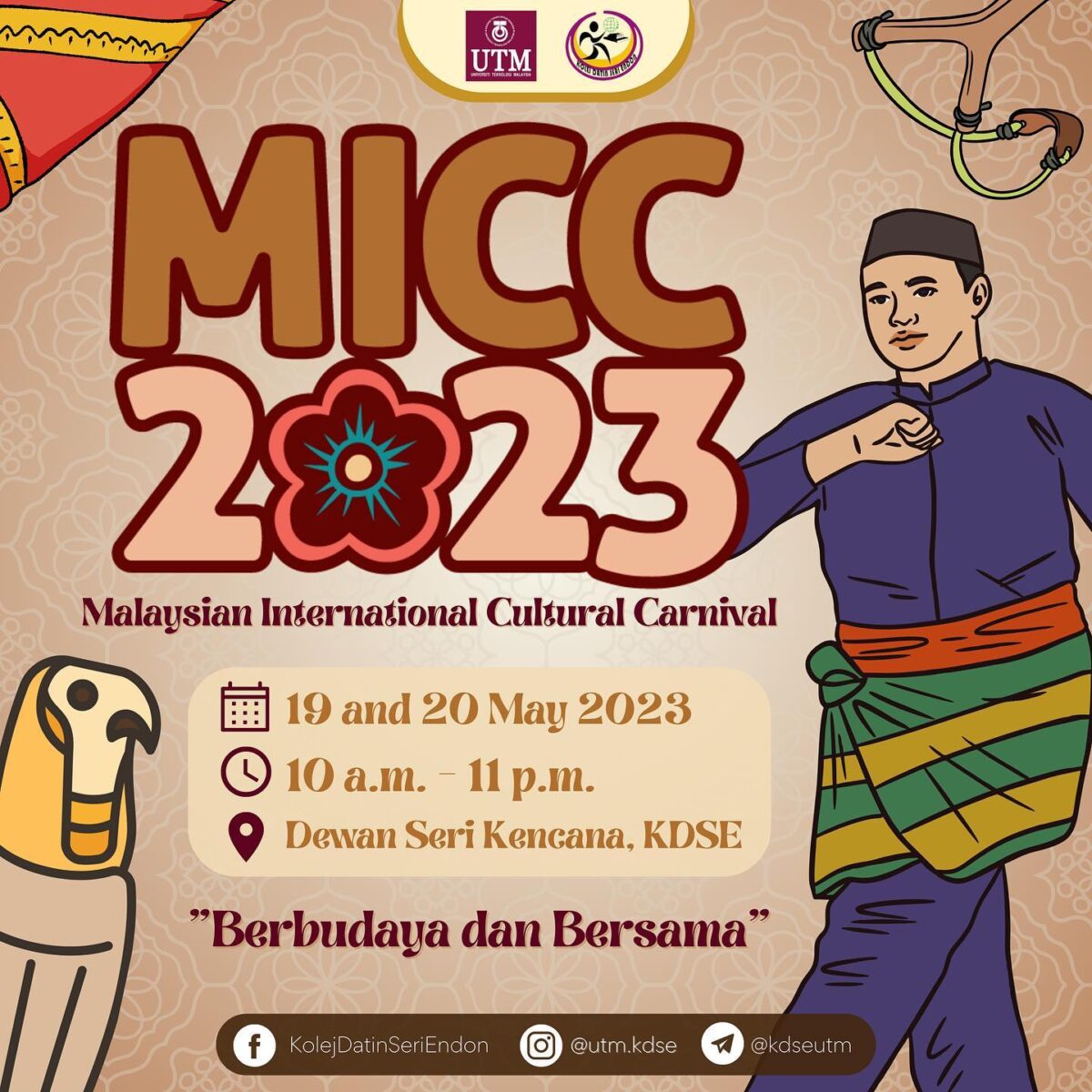 Malaysian International Cultural Carnival (MICC) 2023 – Calendar & Events