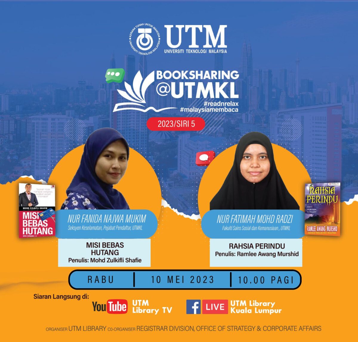 Book Sharing @UTMKL – Calendar & Events