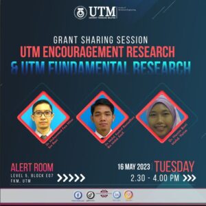 Grant Sharing Session : UTM Encouragement Research & UTM Fundamental ...