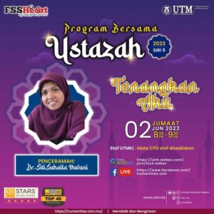 Program Bersama Ustazah FSSH 2023 : Tenangkan Aku – Calendar & Events