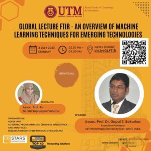Global Lecture FTIR : An Overview of Machine Learning Techniques for ...