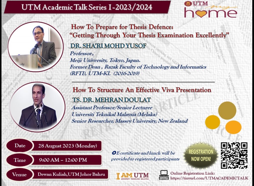 UTM Academic Talk Series 1-2023/2024 – Calendar & Events
