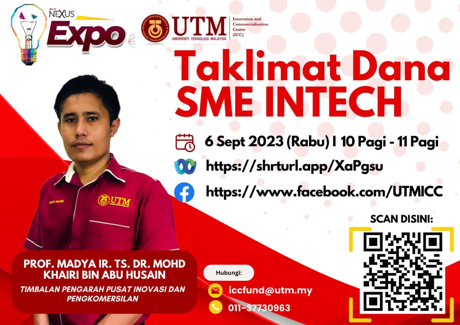 Taklimat Dana SME INTECH 2023 – Calendar & Events