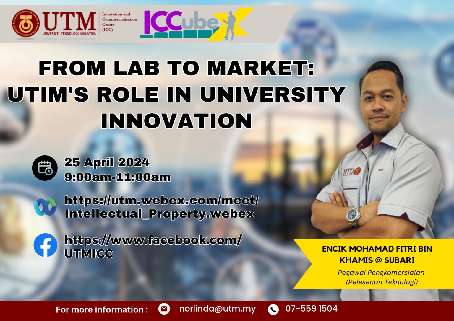 From Lab to Market: UTIM’s Role in University Innovation – Calendar ...