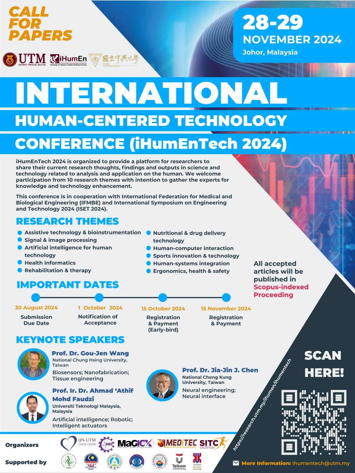International Human-Centered Technology Conference 2024 (iHumEnTech ...