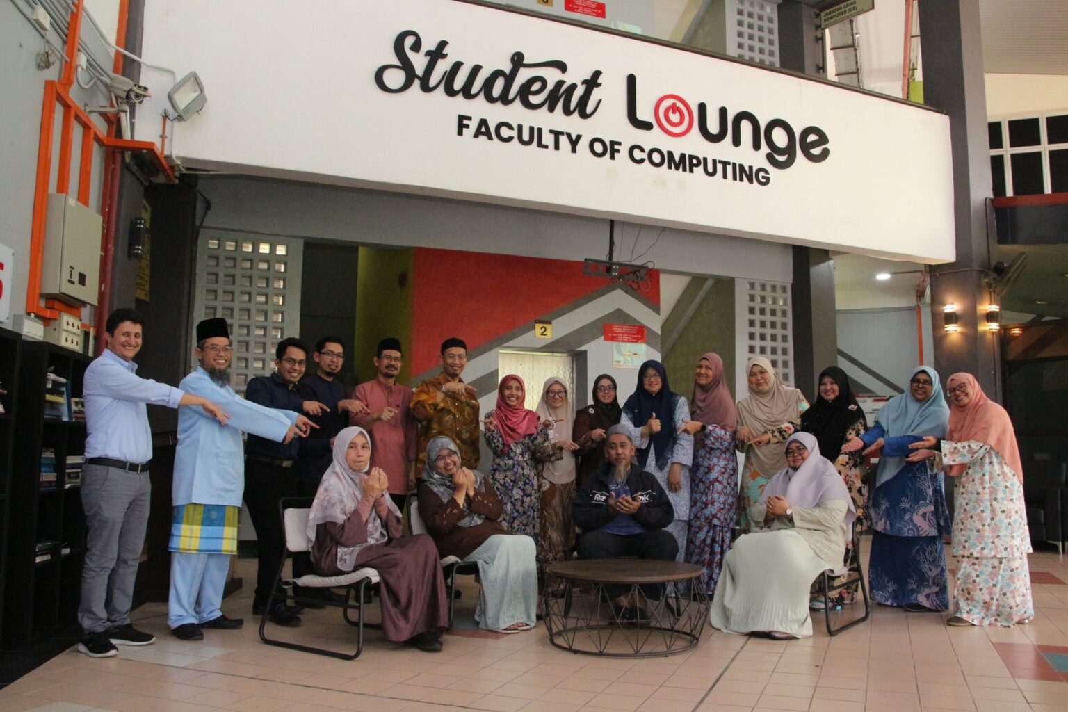 Majlis jamuan Hari Raya Jabatan Sains Komputer, Faculty of Computing ...