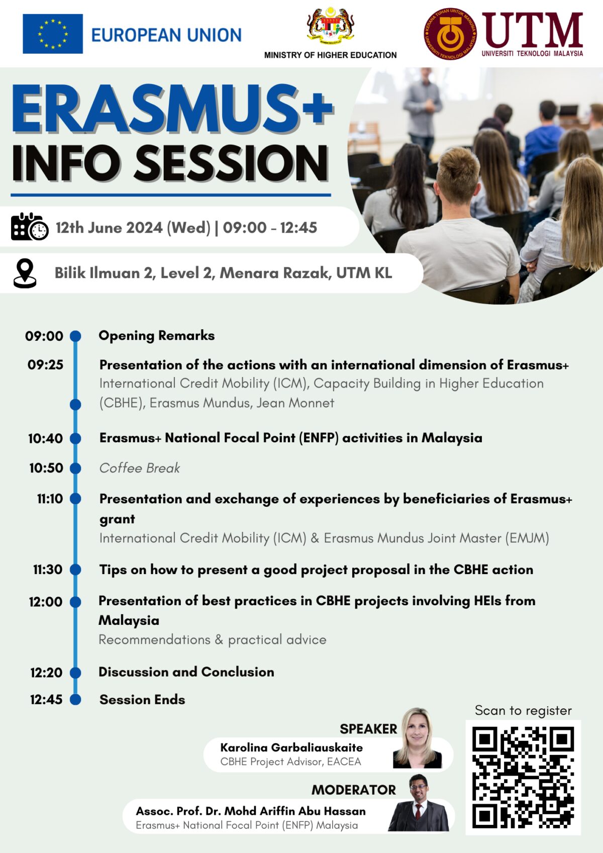 Erasmus+ Info Session – Calendar & Events