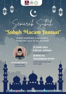 Program Semarak Subuh – Subuh Macam Jumaat – Calendar & Events