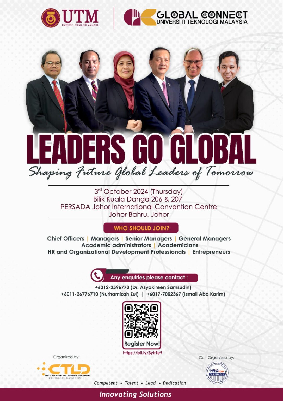 Leaders Go Global Seminar – Shaping Future Global Leaders of Tomorrow ...