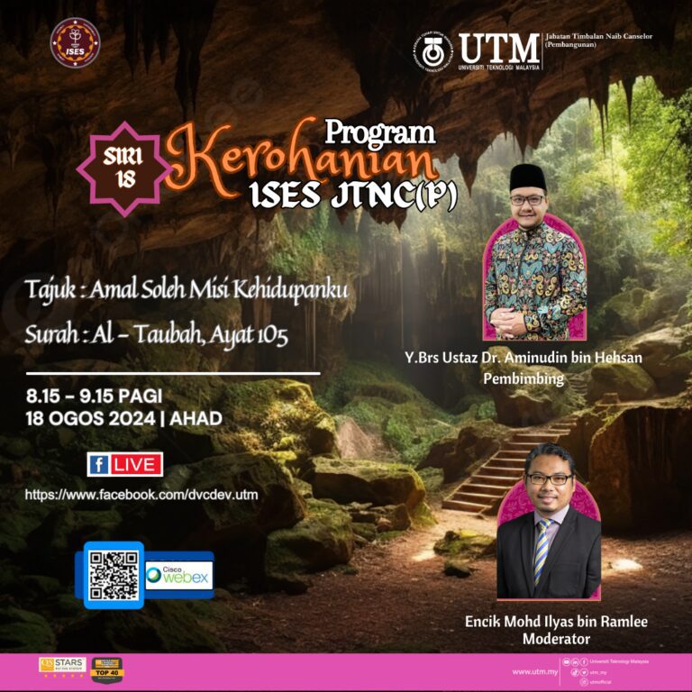 Program Kerohanian ISES JTNC(P) – Calendar & Events