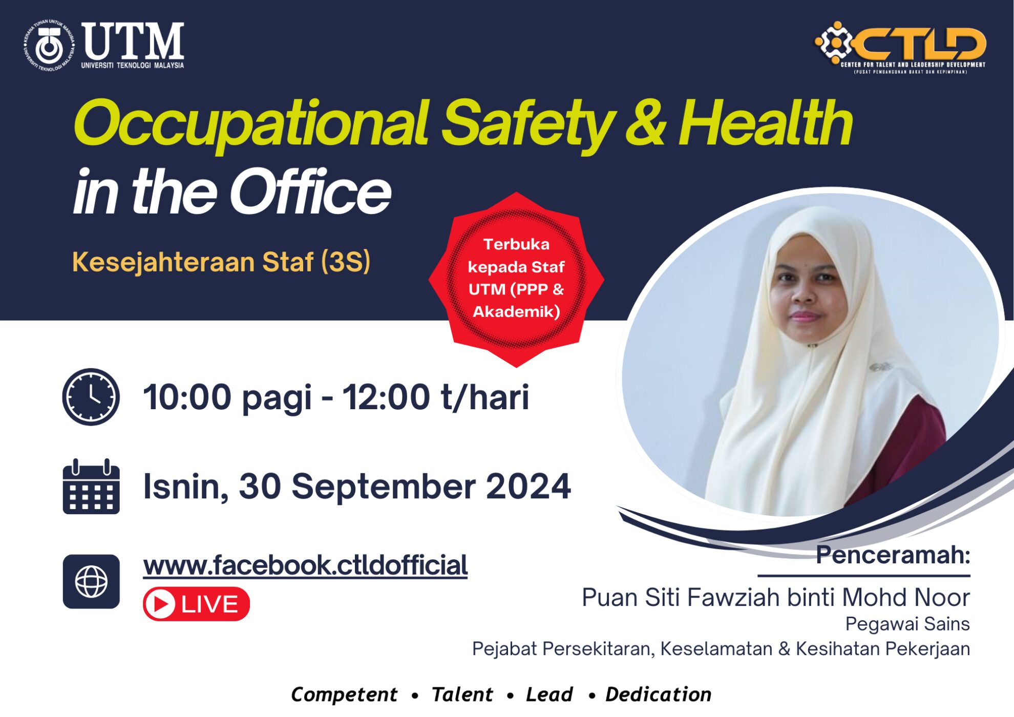 Occupational Safety And Health In The Office – Calendar & Events