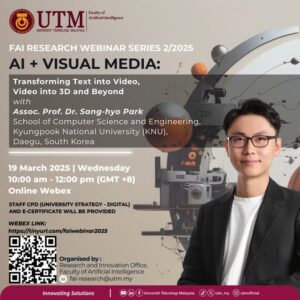 Webinar on AI + Visual Media: Transforming Text into Video, Video into ...
